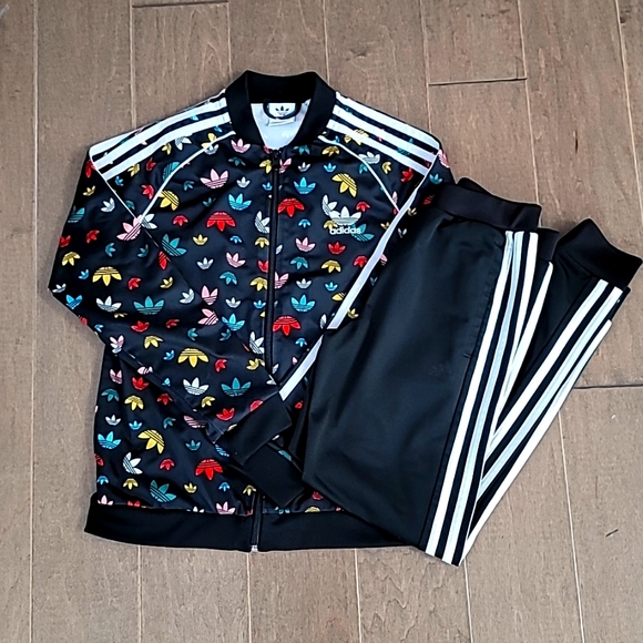 adidas | Matching Sets | 2 Piece Adidas Track Suit For Girls | Poshmark